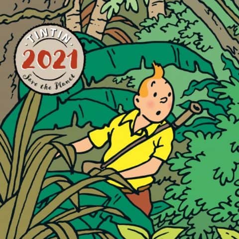 Kuifje Kalender 2021 | Moulinsart | BLUNDER STRIPS