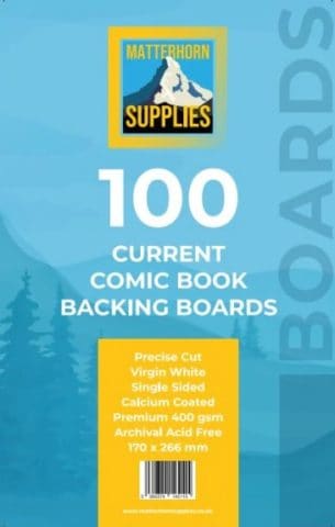 Current Comic Book Backing Boards